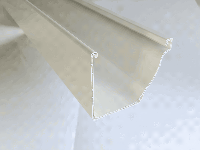 PVC spouting classic 120mm x 100mm x 4m white