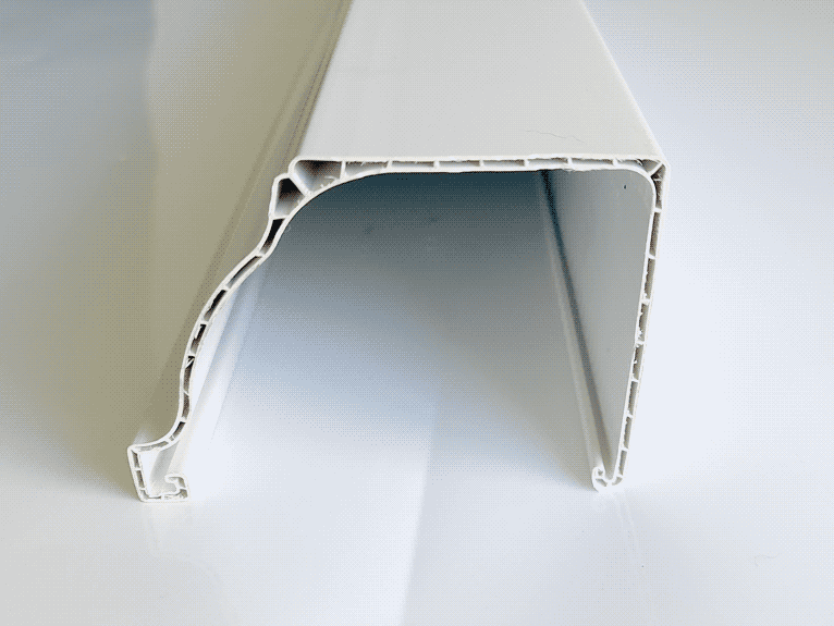 PVC spouting classic 120mm x 100mm x 4m white