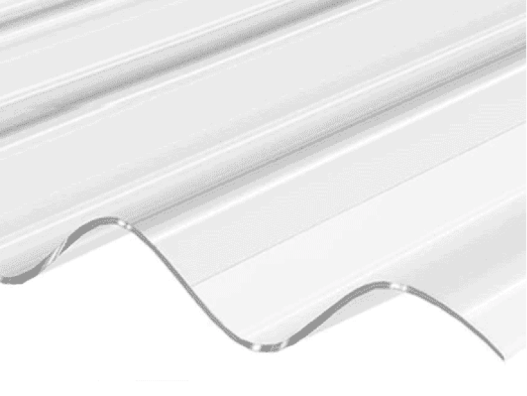 3m Clear corrugated polycarbonate roof panel